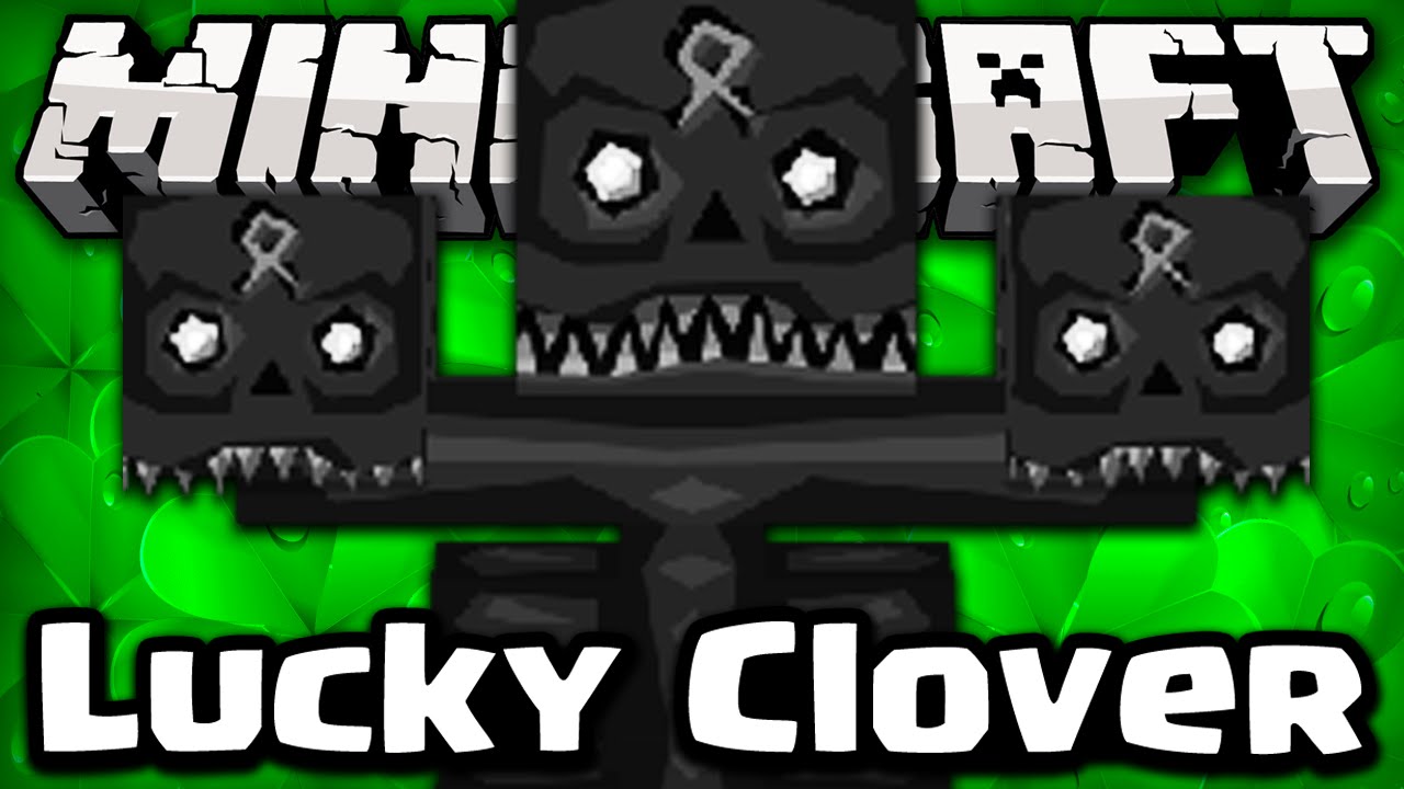 Minecraft - LUCKY CLOVER GHOST WITHER CHALLENGE GAMES! - YouTube