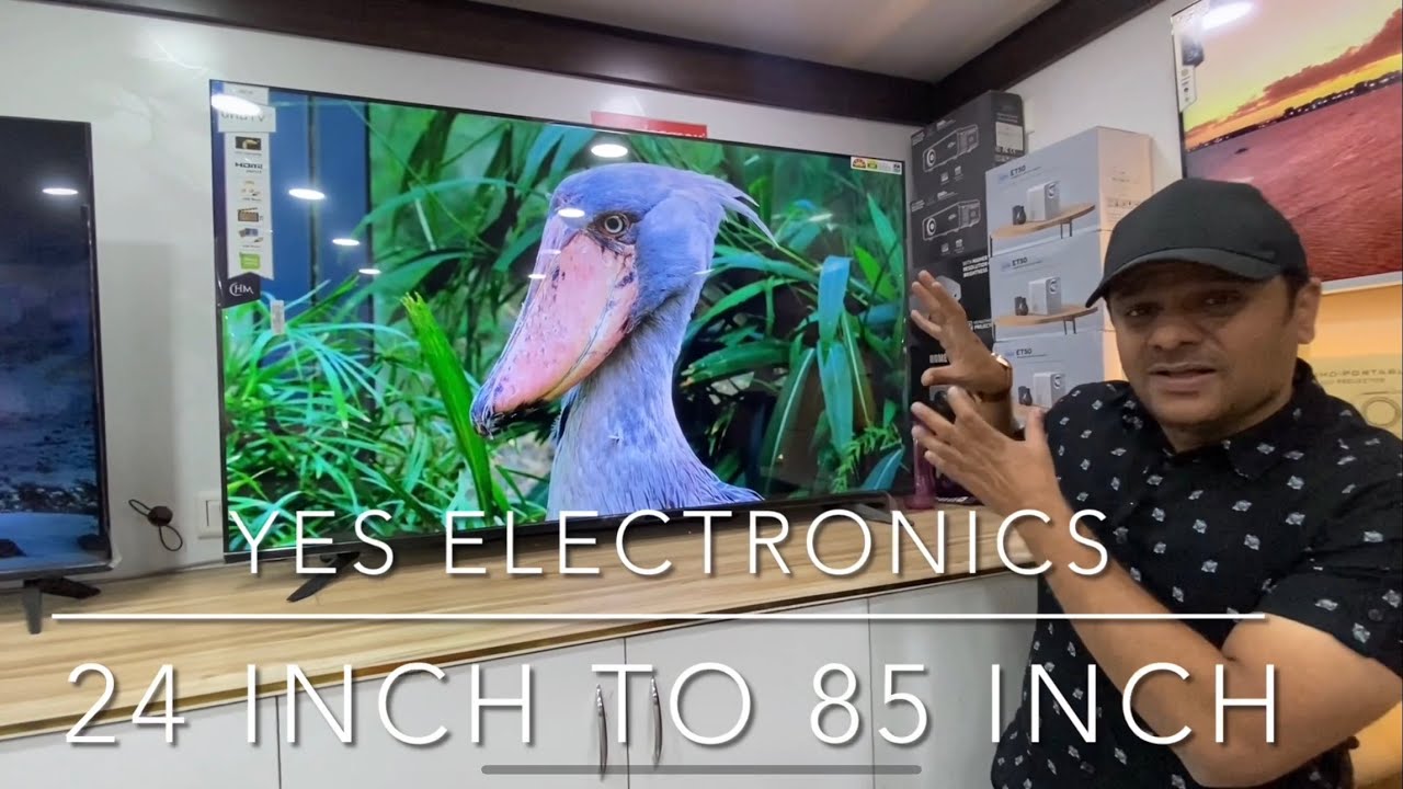 All Led TV’s wholesale price Yes Electronic videomax TV showroom ...