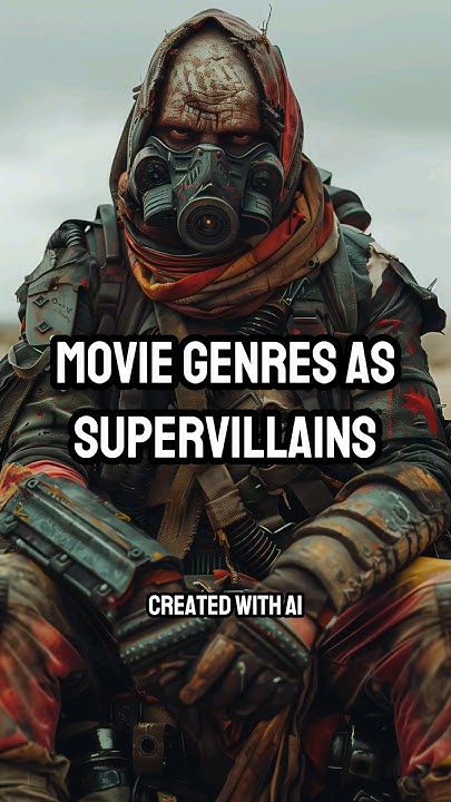 AI created Movie Genres as Supervillains! 🦹‍♂️ - YouTube