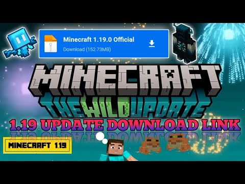 Firee Minecraft 1.19 Official Version Is Here | Minecraft 1.19 Official ...