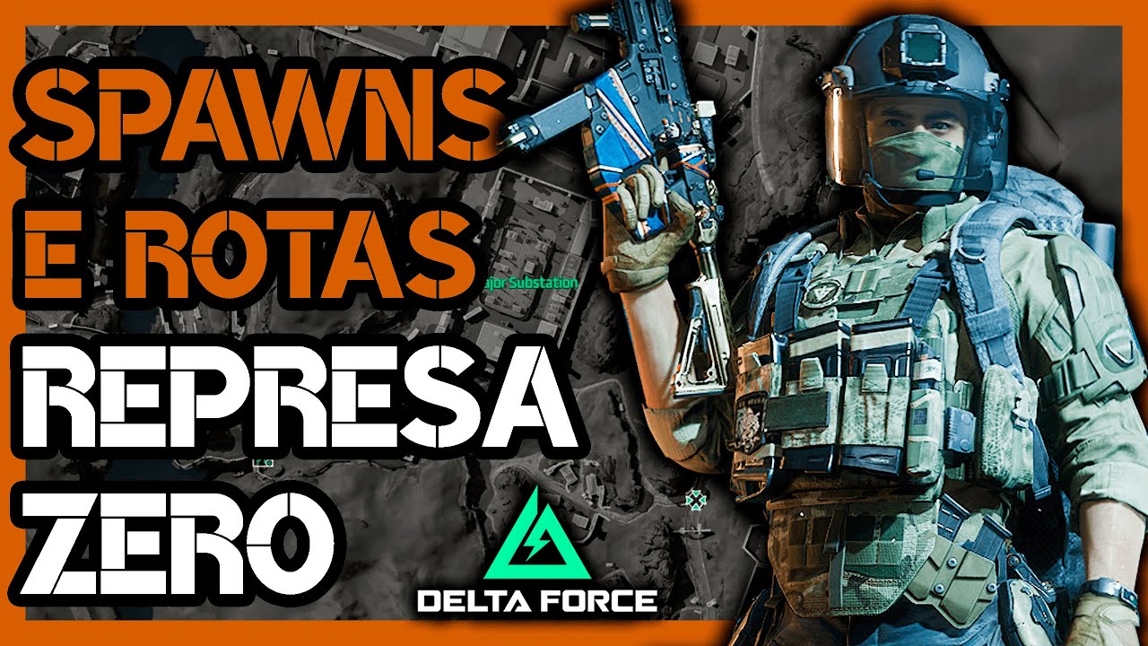Você vai dominar a Represa Zero no Delta Force - Guia de Spawn, Loot e ...