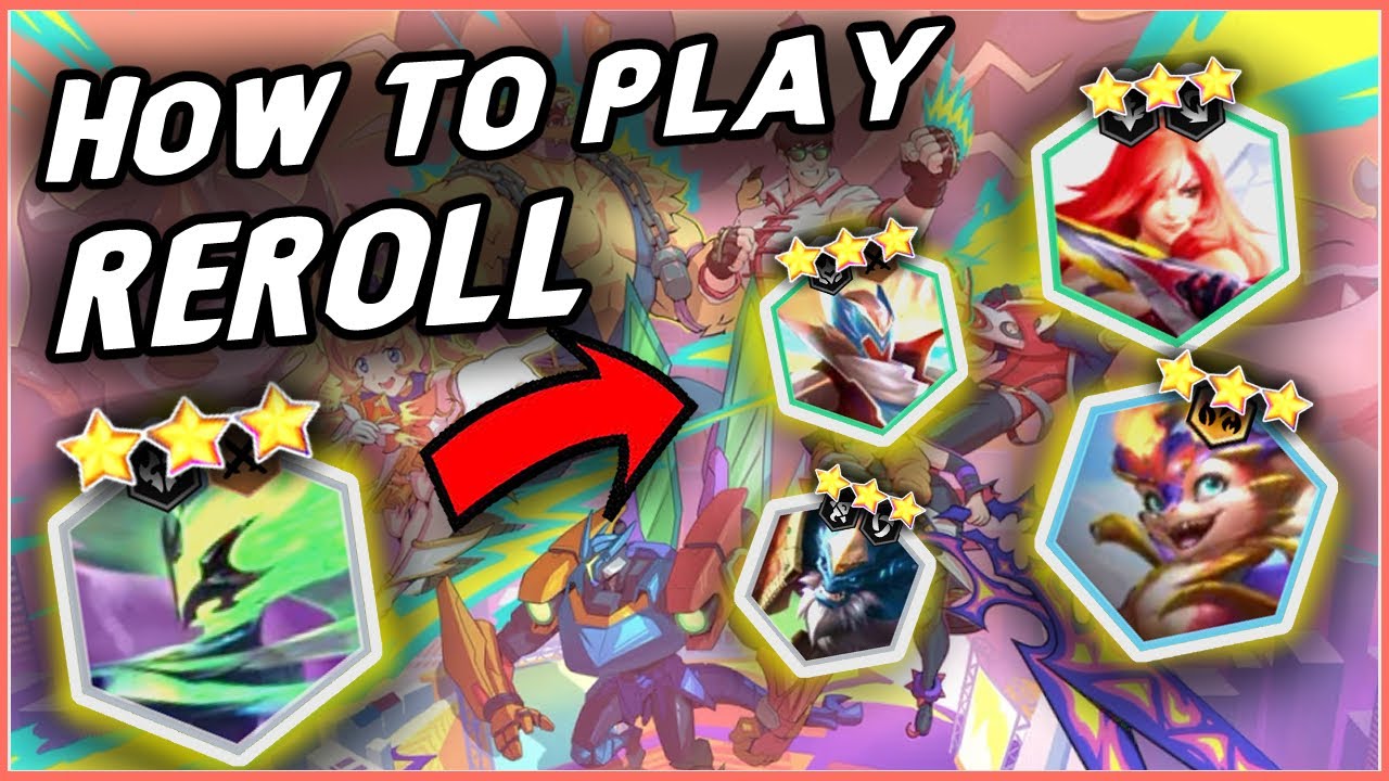 How to play REROLL!!! - TFT SET 15 BEGINNER Guide!!! - YouTube