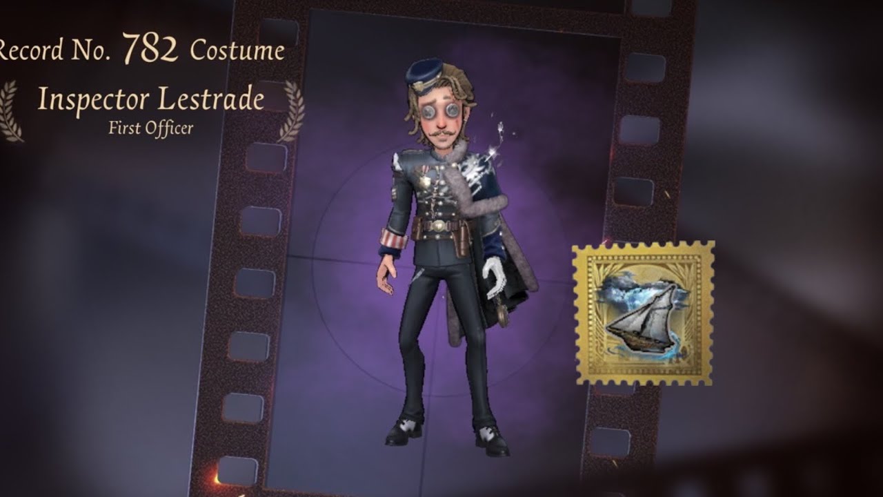 Identity V | First Officer “Inspector Lestrade” Is Awesome Too!!! The ...