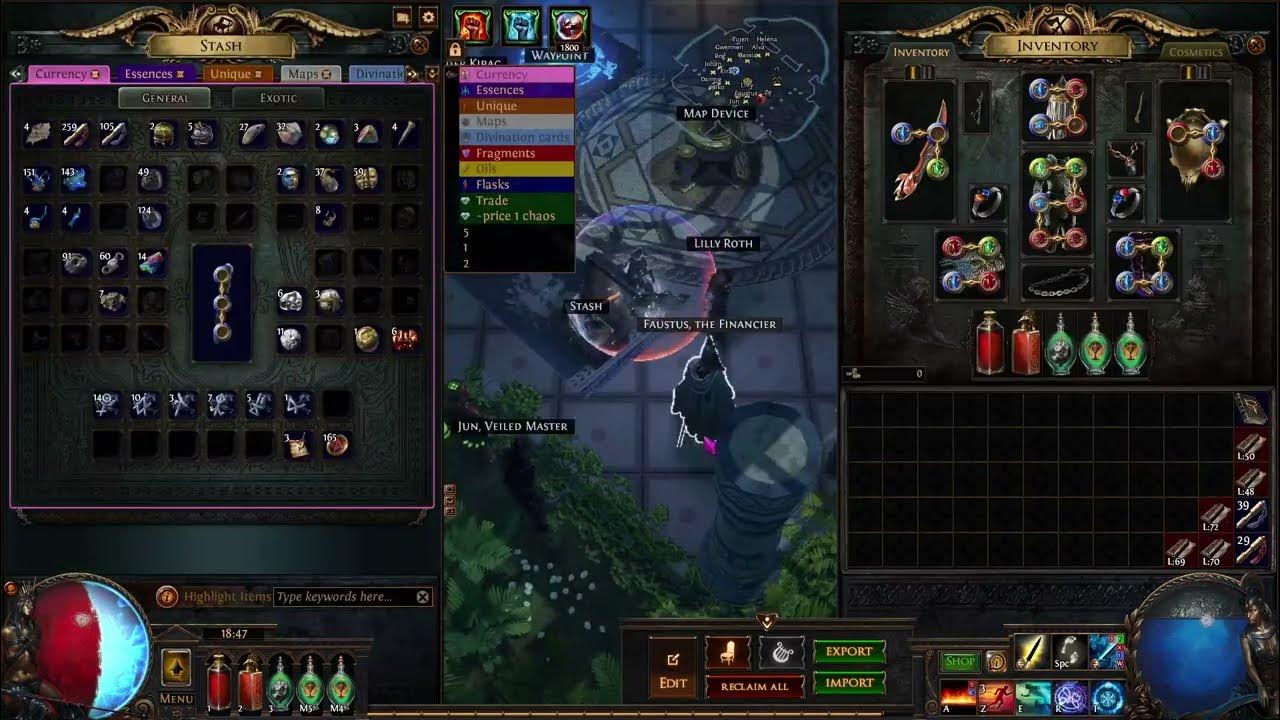 VOD 92 POE 3.25 Kalguur/ Witch Ignite Frost blade of Katabasis Build - YouTube