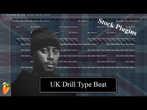 How To Make a UK Drill Beat Using STOCK PLUGINS | UK Drill Beat ...