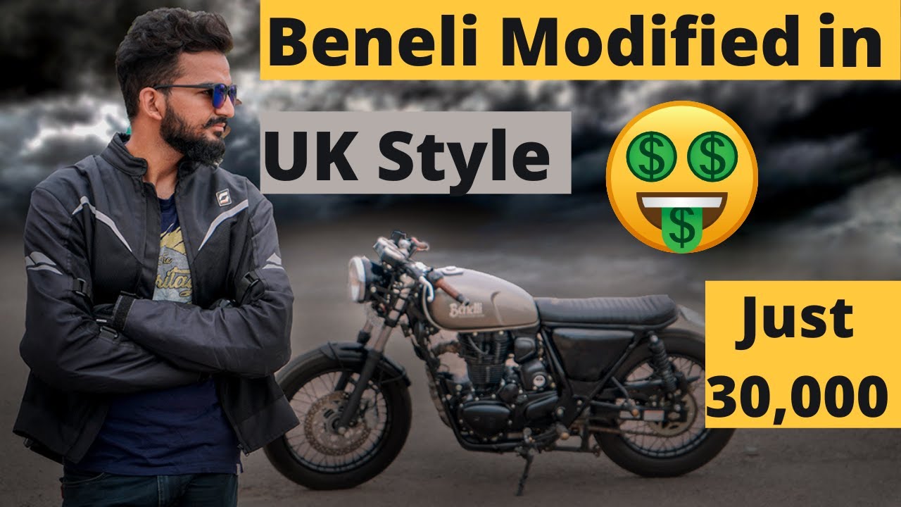 Beneli Modified into Cafe Racer In India 😱 | UK Style | Premium Bike ...