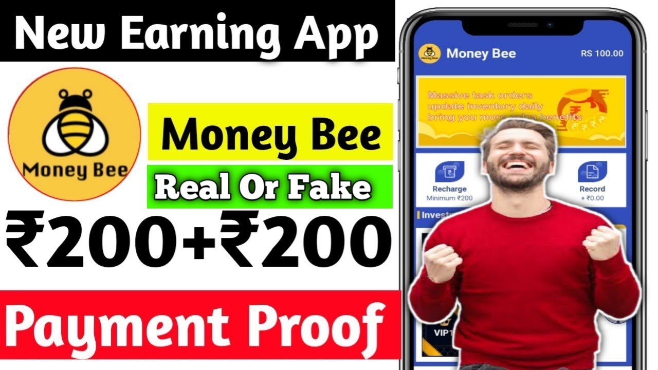 New Earning App Today | Money Bee App Full Details | Money Bee App ...