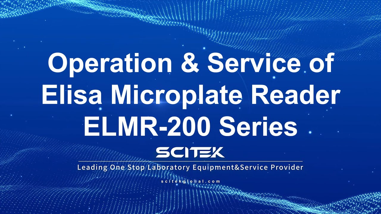 Operation & Service of Elisa Microplate Reader ELMR-200 Series ...