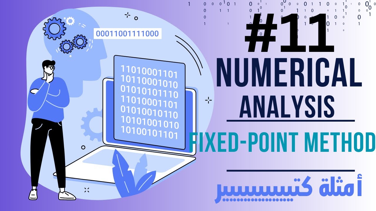 Numerical Analysis Solved Examples Fixed Point Method بالعربي Youtube