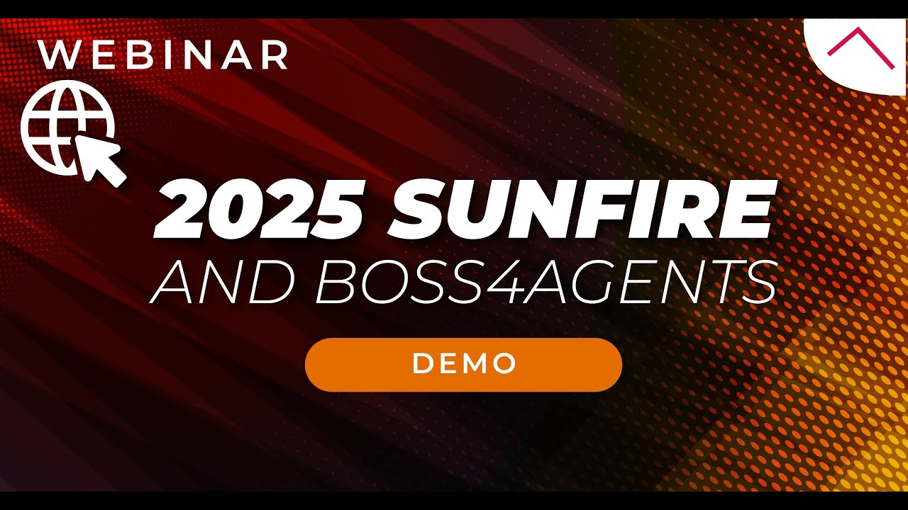 Webinar | SunFire and BOSS4Agents Walkthrough - YouTube