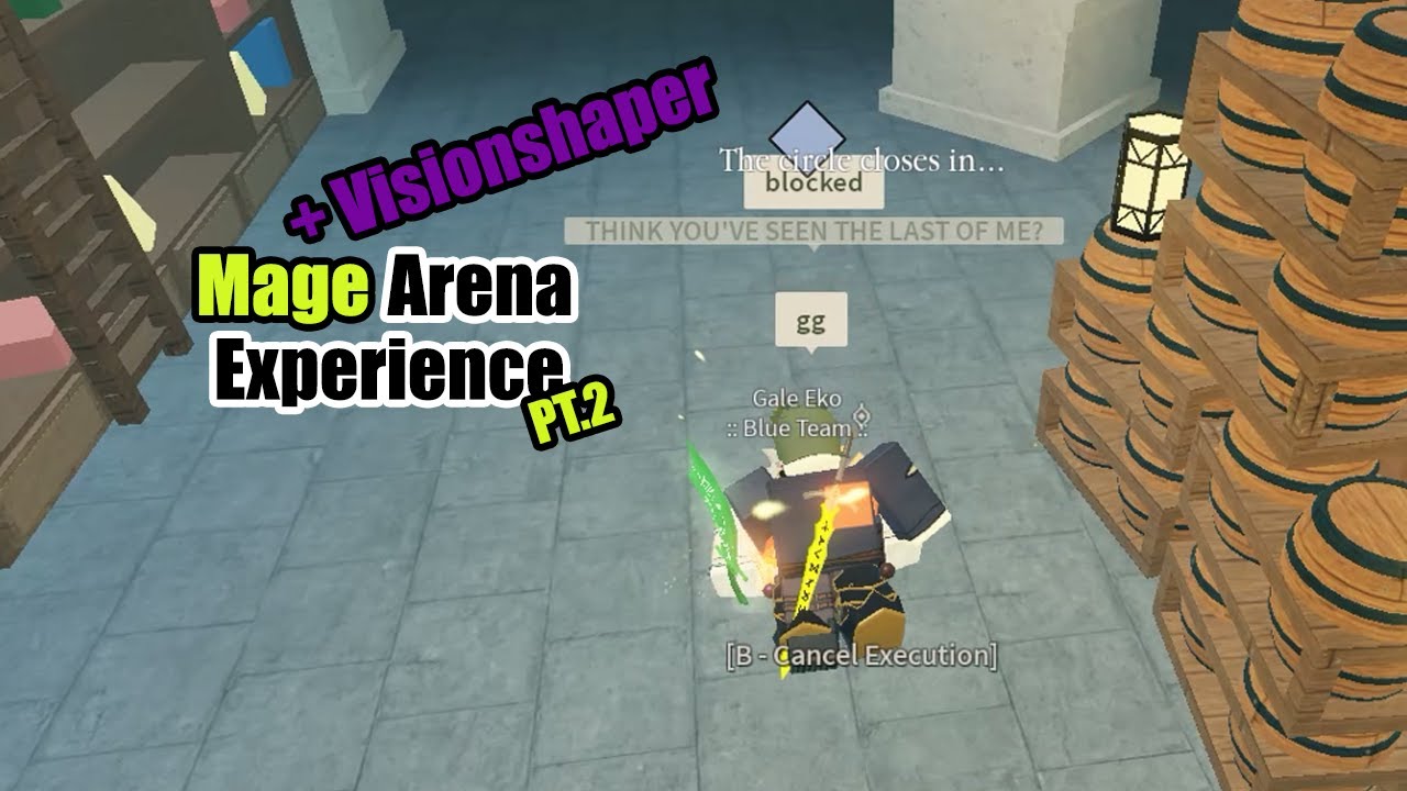 Visionshaper Mage Goes Into Arena - Deepwoken - YouTube