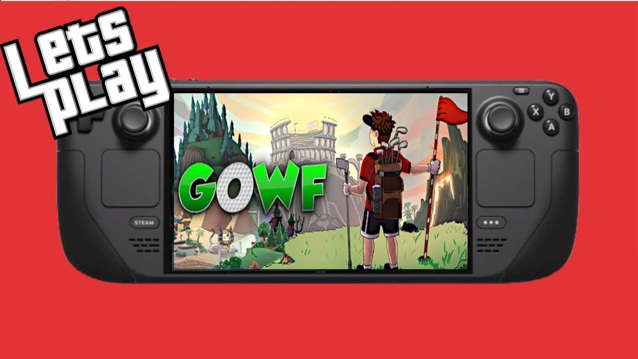 GOWF - GOLF RPG GAME ? - Steam Deck My 1st game ever - YouTube