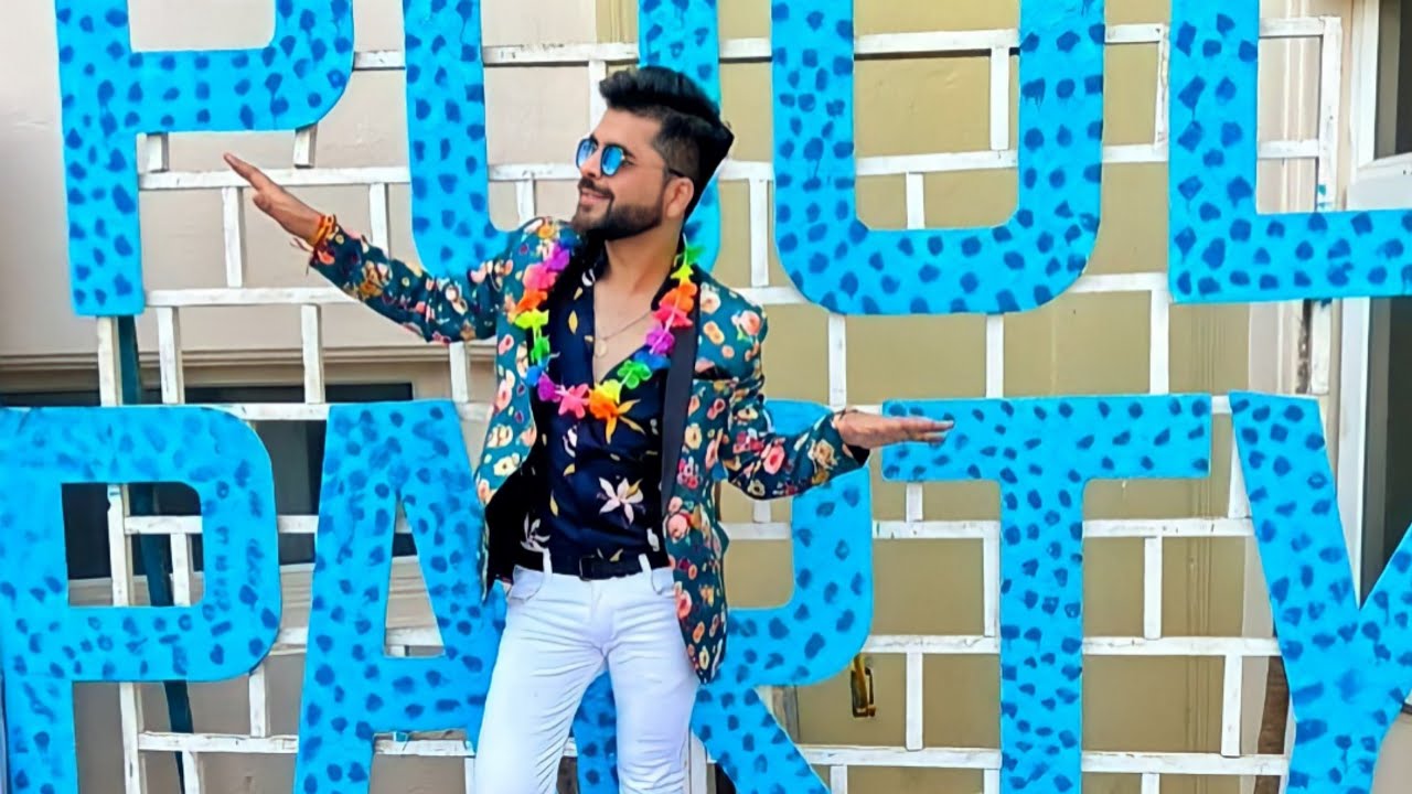 Pool Party Anchoring | Best Male Anchor | Anchor Jeet - YouTube