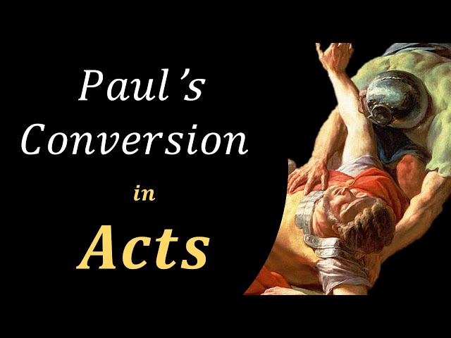Apostle Paul Conversion