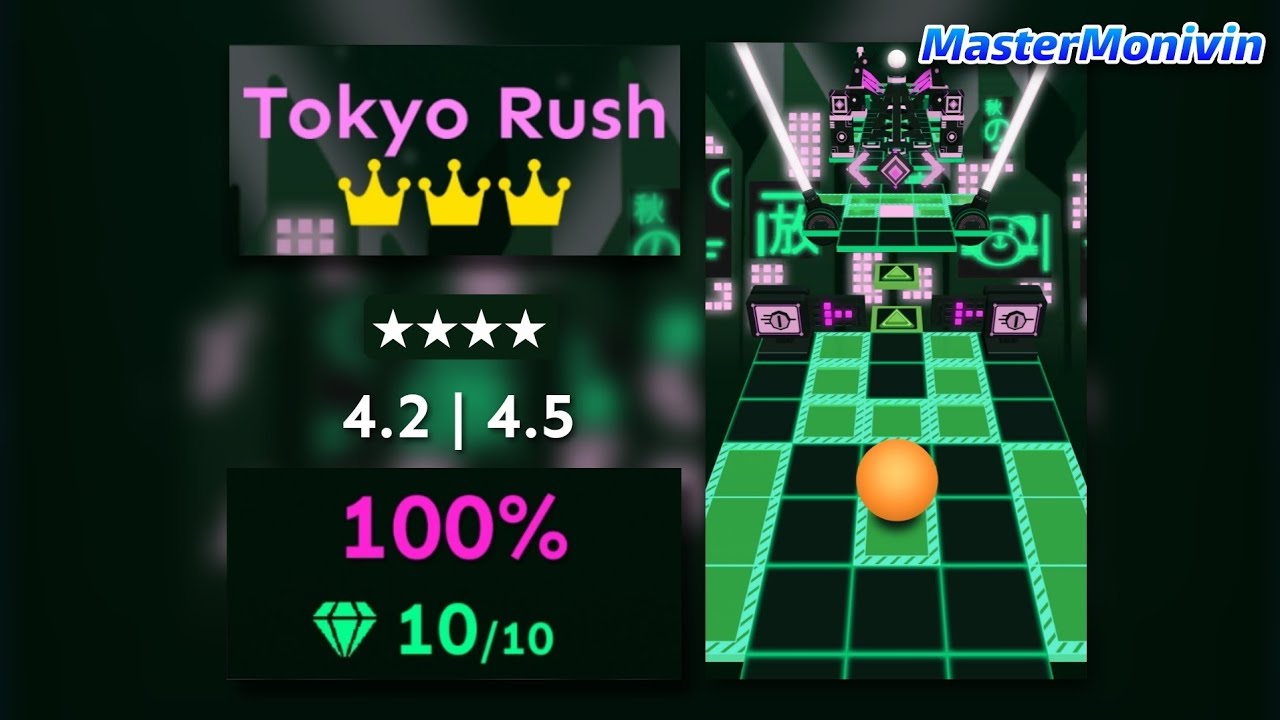 「Rolling Sky Edit」Tokyo Rush ★★★★ | MasterMonivin - YouTube