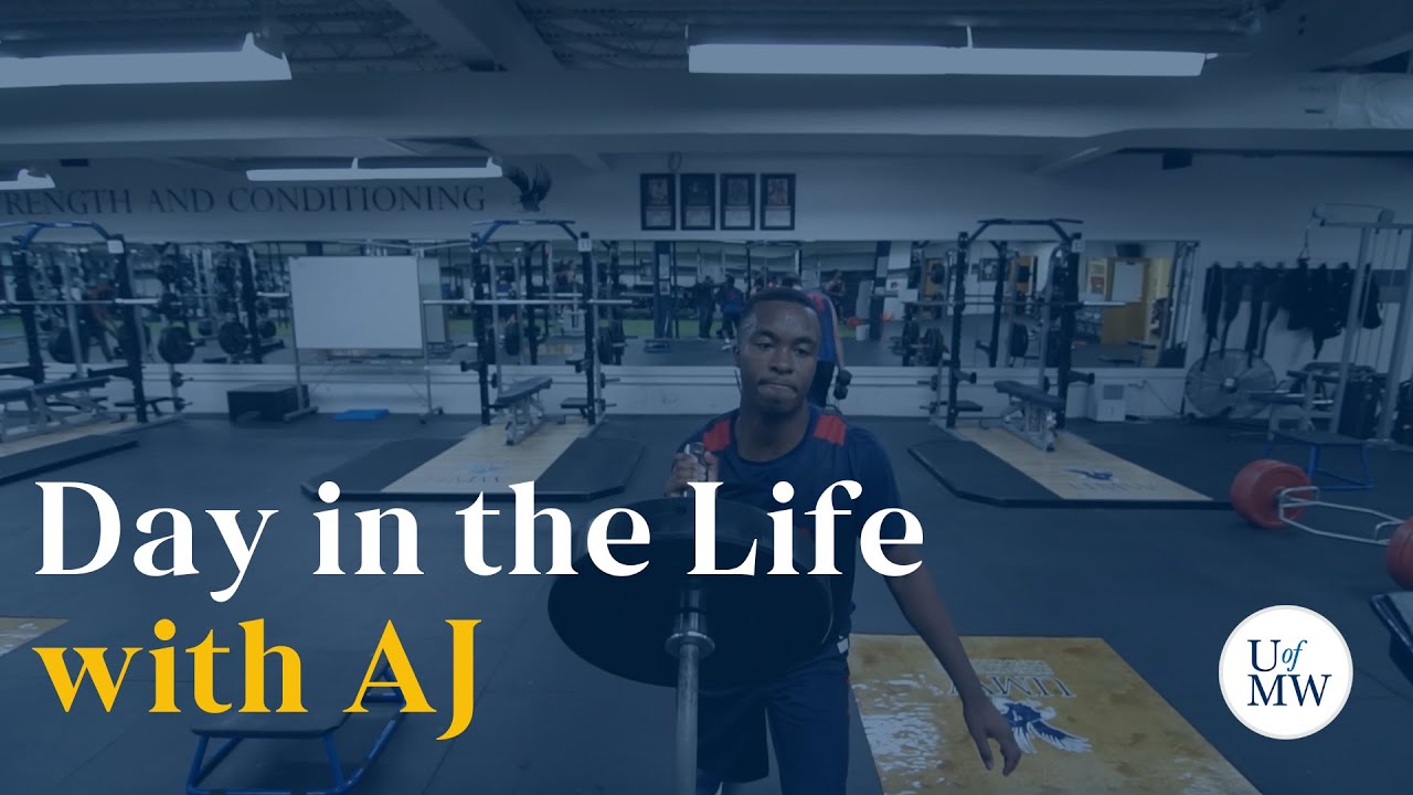 A Day in the Life with AJ | UMW - YouTube
