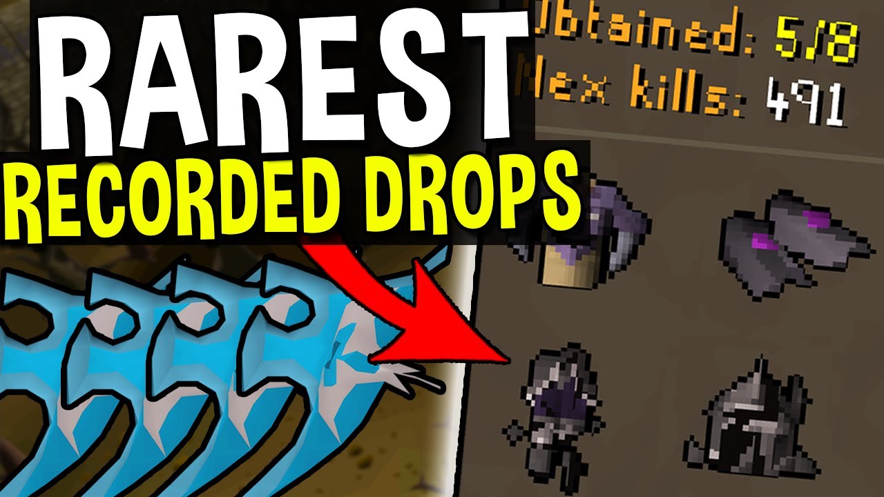 These are the Rarest Drops in Oldschool Runescape History! #18 [OSRS ...