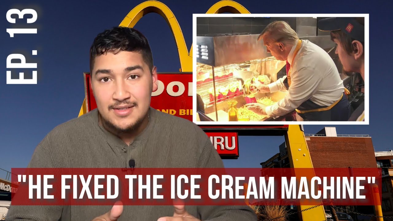 Trump Finally Fixed The Ice Cream Machine!!! - YouTube