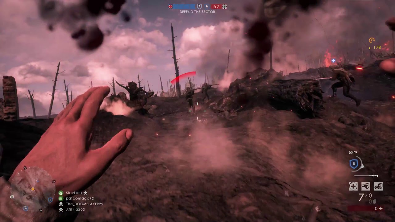 Battlefield 1 Highlight & Moment #1 || St Quentin Scar Defend ...