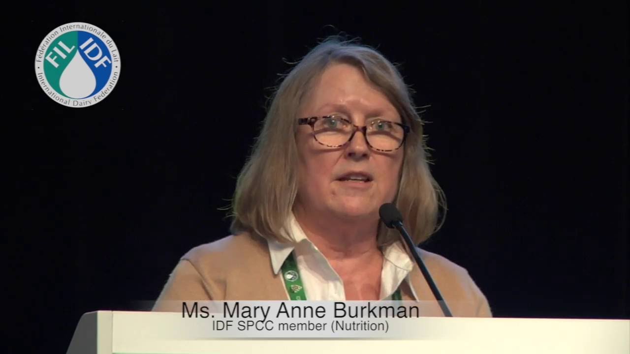 Dr Mary Anne Burkman, IDF SPCC member (Nutrition) - YouTube