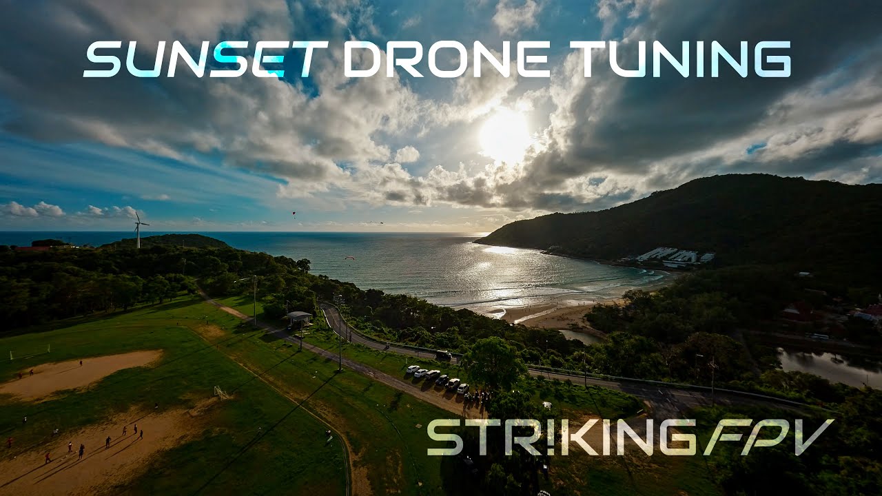 Sunset Quadcopter Tuning - Casual Cruising with FPV Drone - YouTube