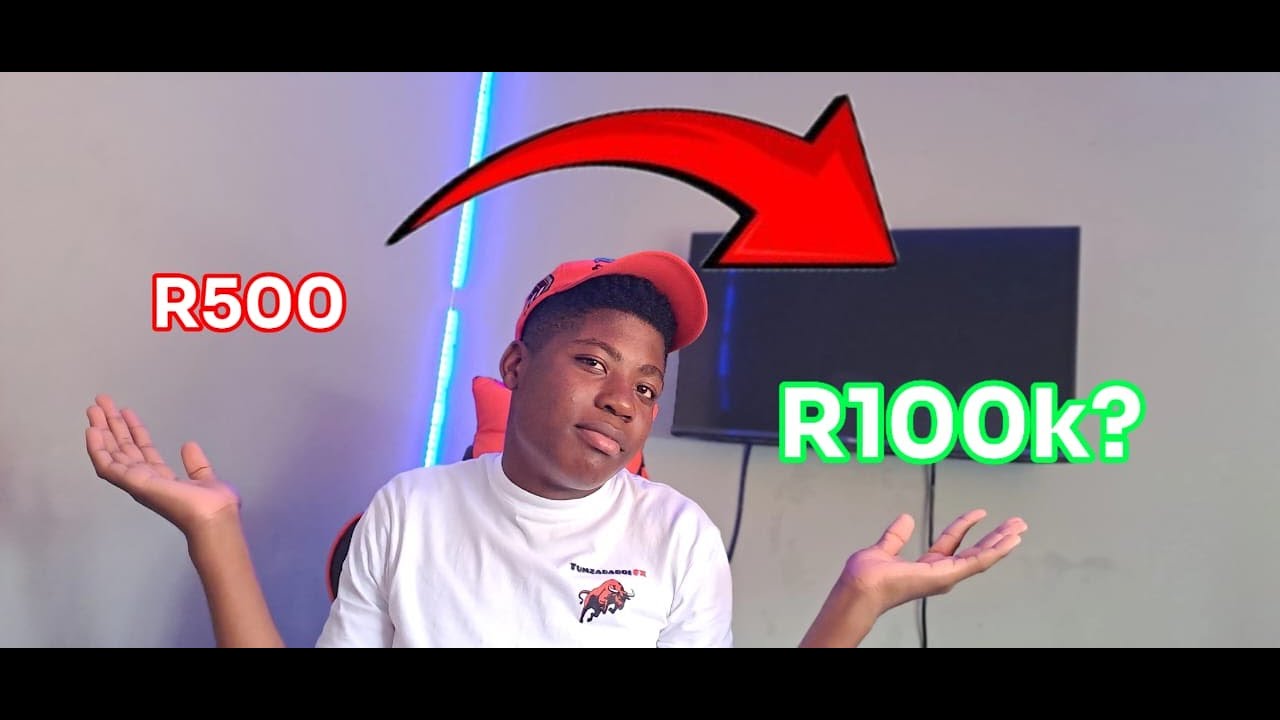 I'm going to turn R500 into R100 000 - YouTube