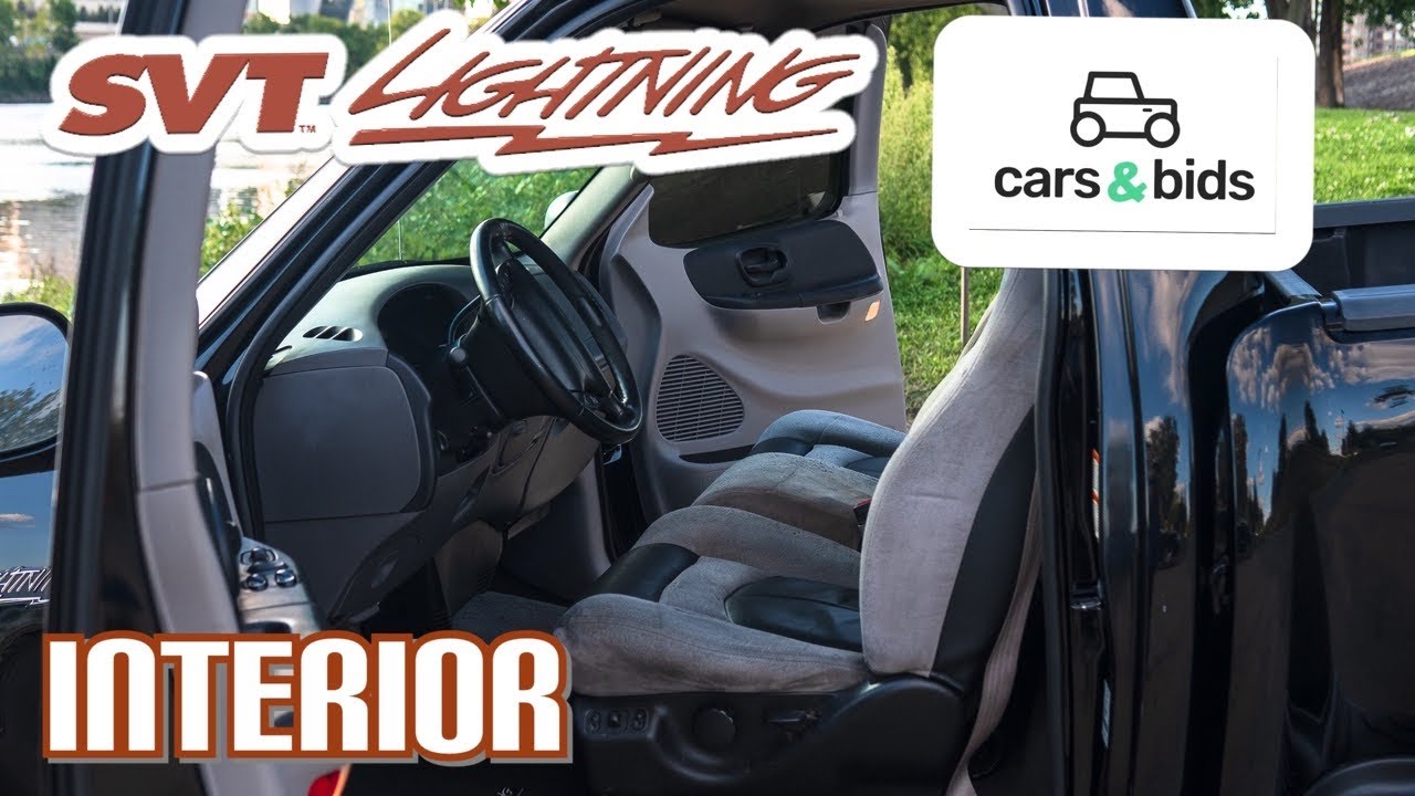 1999 Ford F-150 SVT Lightning Interior Tour | Cars & Bids - YouTube