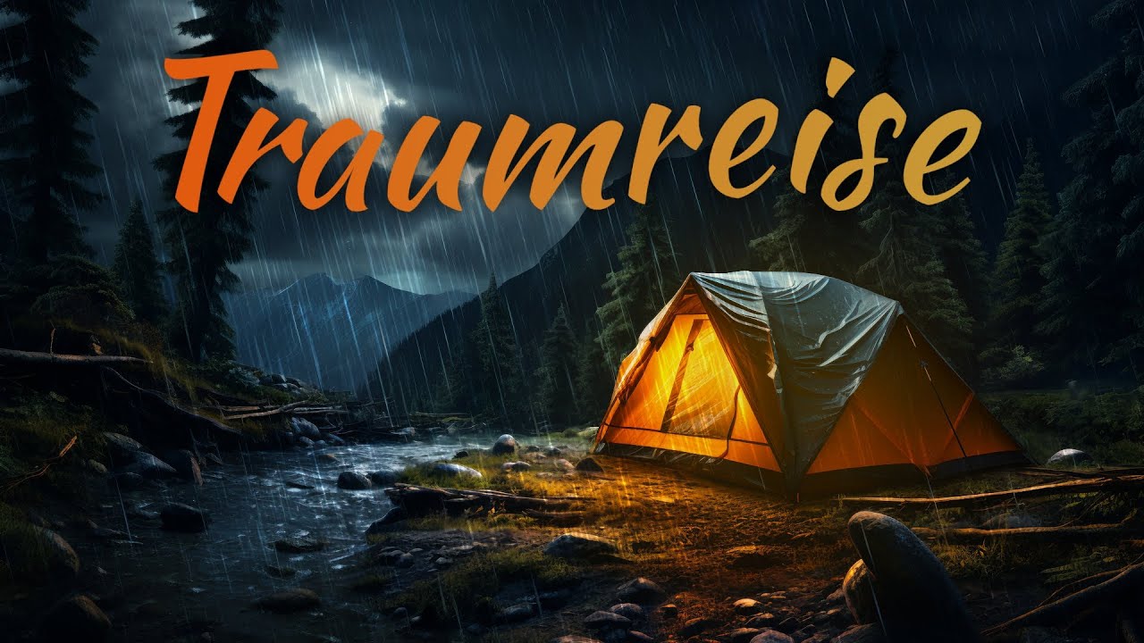 Eine Nacht Im Zelt Traumreise Zum Einschlafen Mit Regengeräuschen