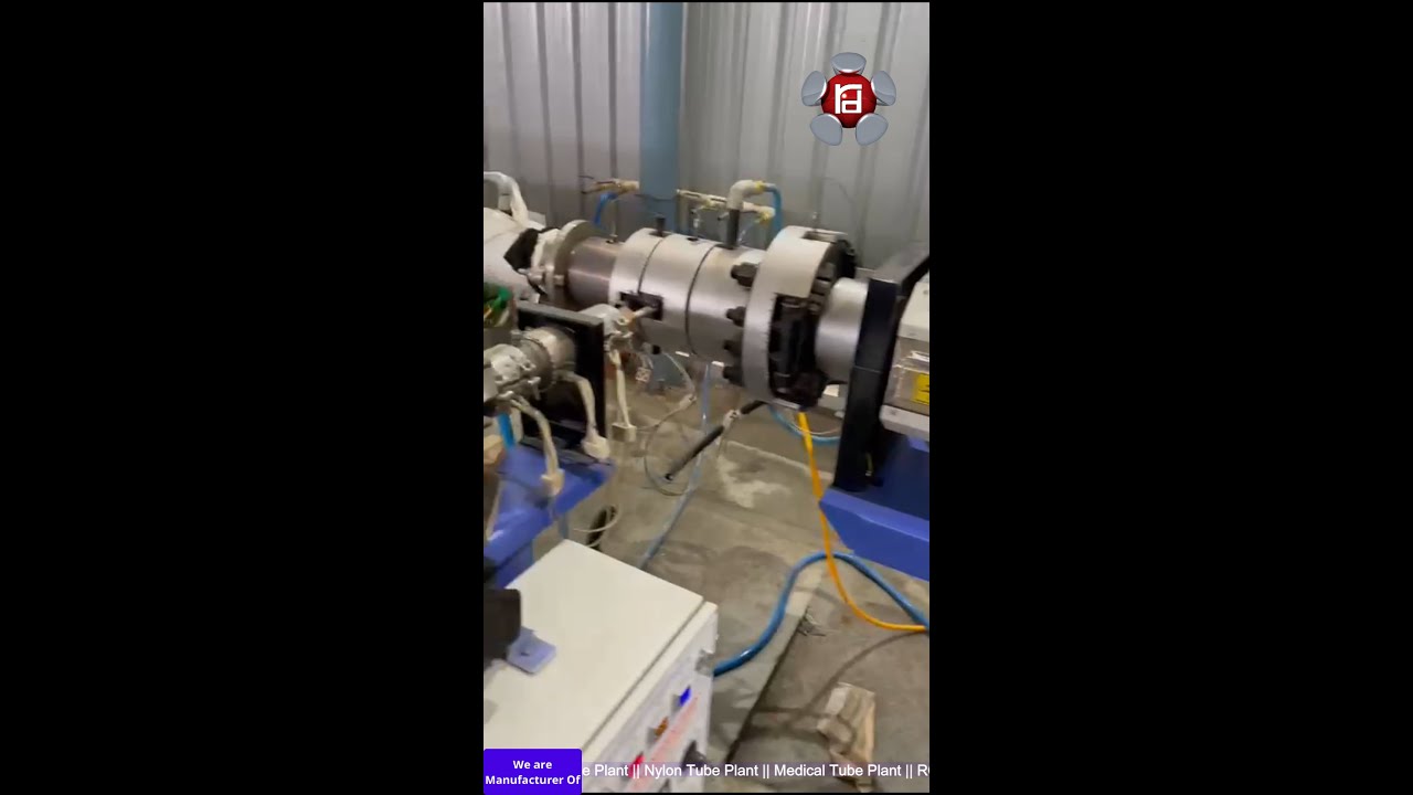 HDPE Pipe Making Extrusion Machine by RD Engineering Works - YouTube