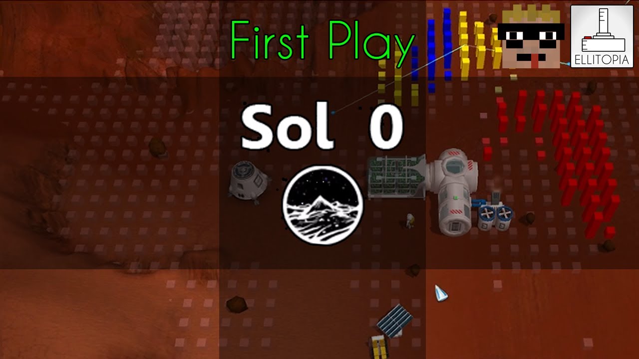 First Play: Sol 0 - RTS Mars Colonization Game - YouTube