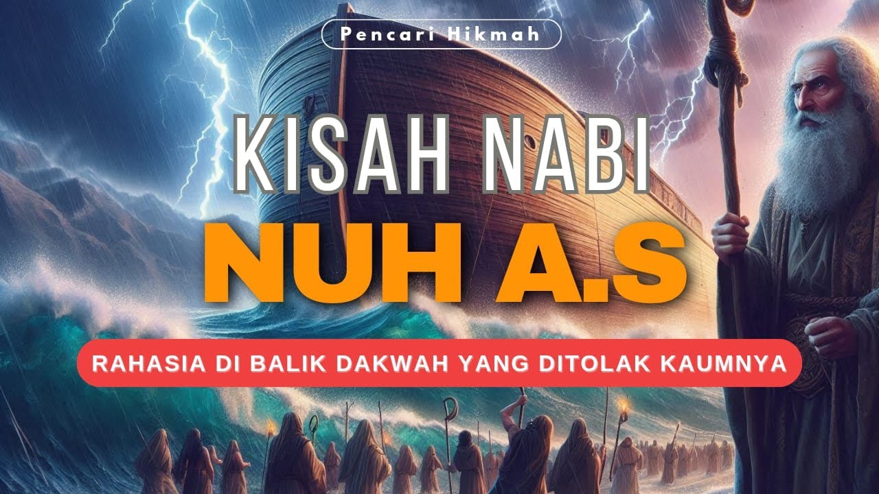 Kisah Nabi Nuh AS‼️ Kenapa Dibenci Kaumnya? Ini Rahasia di Balik Dakwah ...