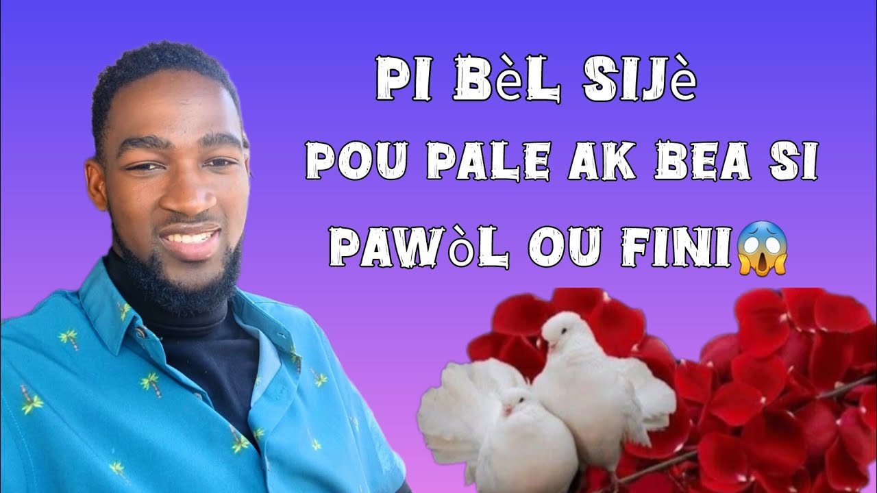 Bèl Kesyon damou pou poze naj ou / li pap sispann panse avèw 💏 - YouTube