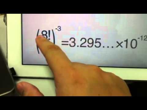 MyScript Calculator Demonstration - YouTube