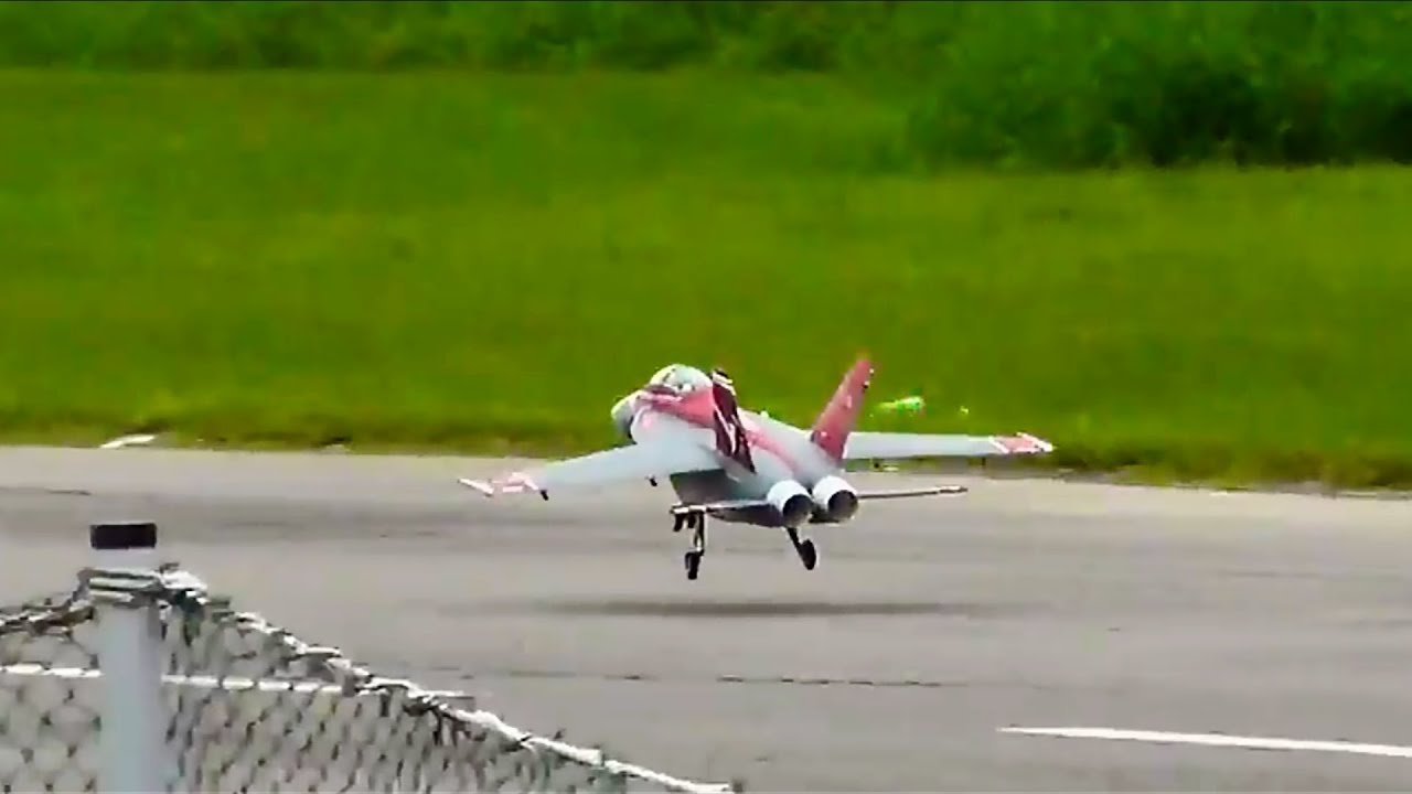 Skymaster F18 EDF 12s 3rd fly - YouTube