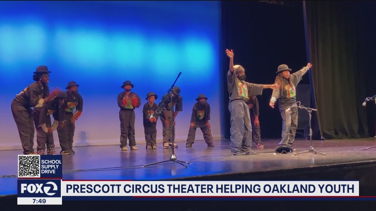 Prescott Circus Theater Helping Oakland Youth - YouTube