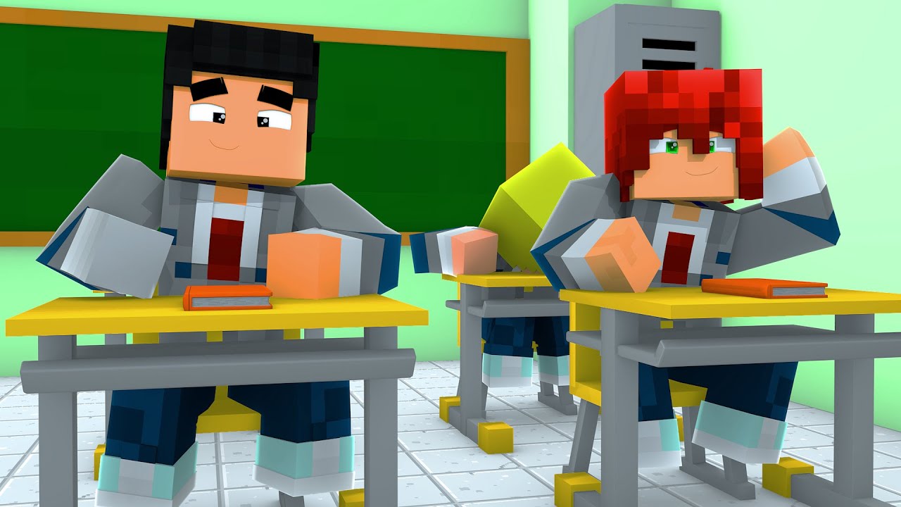 PRIMEIRO DIA DE AULA NA ESCOLA DE SUPER HERÓIS NO MINECRAFT #05 - YouTube