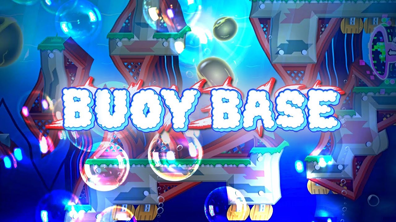 MARIO GALAXY IN GD ??? "Buoy Base" by NateFH [DEMON] | Geometry Dash 2. ...