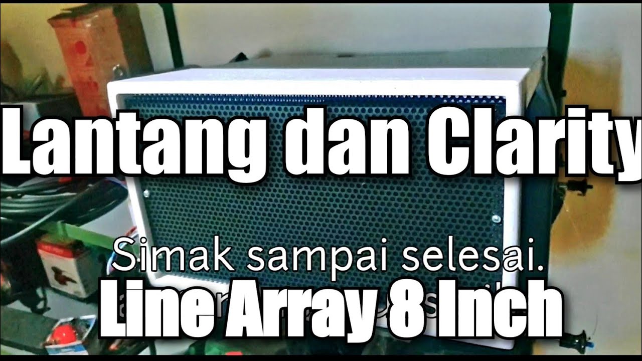 Skema Box Line Array 8 inch - YouTube
