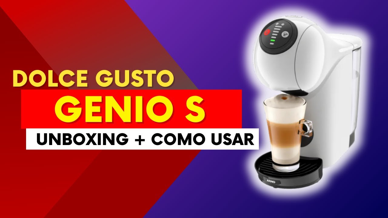 Cafeteira Dolce Gusto Genio S Basic Unboxing + Limpeza Como Usar e ...