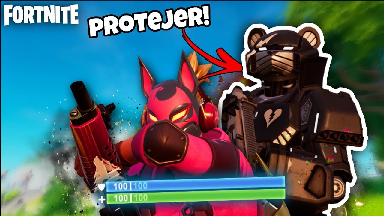 💥HEMOS PROTEGIDO UN BOT EN TODA LA PARTIDA! FORTNITE CHAPTER 5 - YouTube
