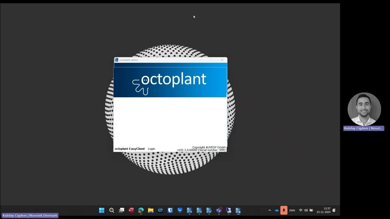 octoplant demo with Kubilay Cigdem, Automation Solution Consutant - Novotek Denmark - YouTube