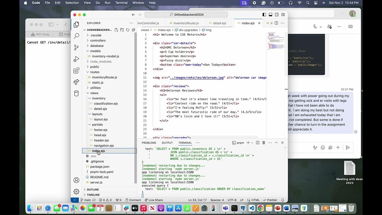 cse340 week 7 2024 - YouTube