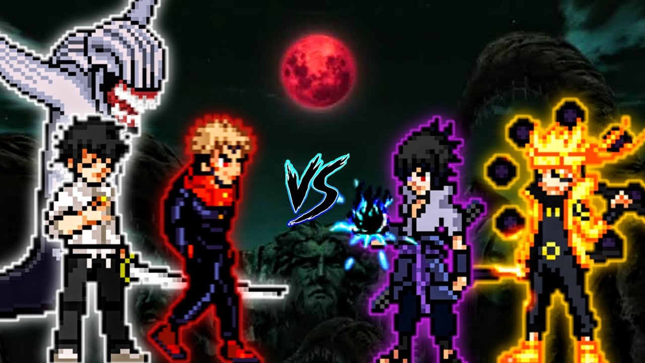 Yuta (Buffed) & Yuji Itadori OP VS Naruto OP (all form) & Sasuke Indra ...