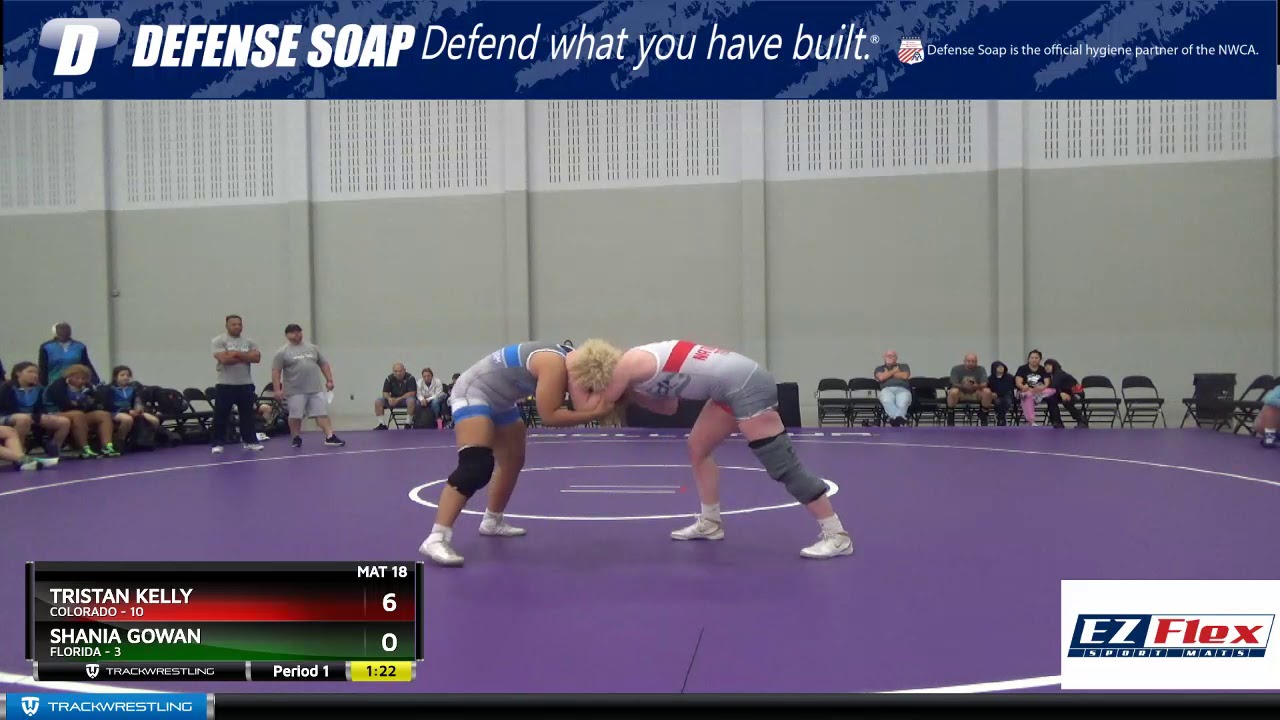 Mat 18 164 Tristan Kelly Colorado Vs Shania Gowan Florida - YouTube