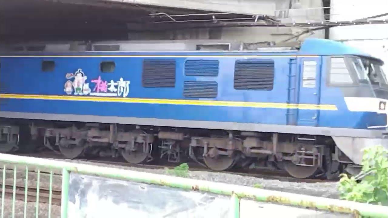 JR貨物 EF210 317 浜川崎通過 (Passing through Hamakawasaki Station) - YouTube