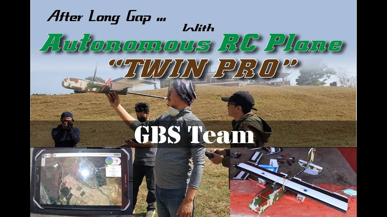 After long gap with autonomous RC PLANE "twin pro..." - YouTube