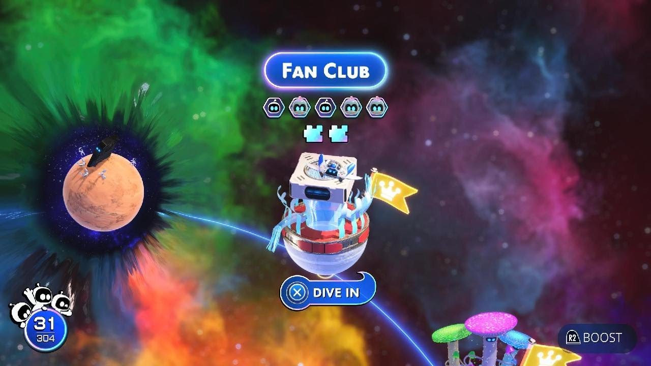 ASTRO BOT - Fan Club Secret World All Collectables Gameplay/Walkthrough ...