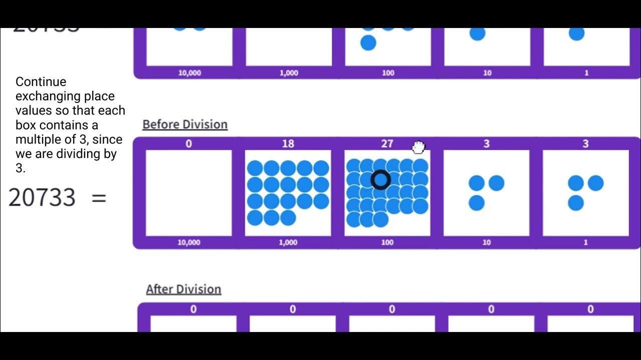 Polypad - Exploding dots - divison - YouTube