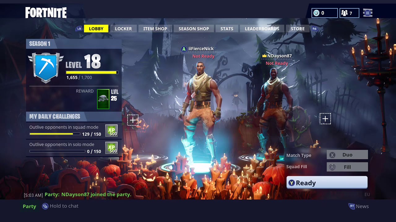 OLD FORTNITE LOBBY OMG!! - YouTube