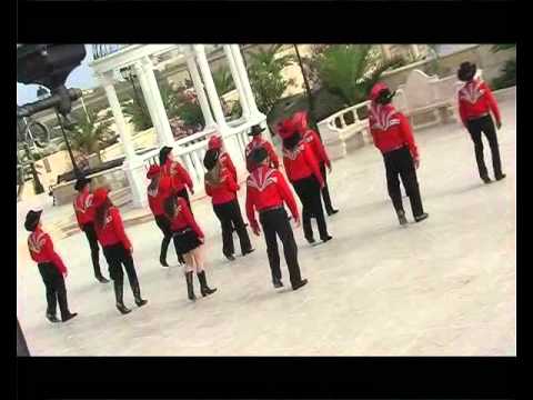 CLOSER LINE DANCE (RED WHEEL LINE DANCERS) - YouTube